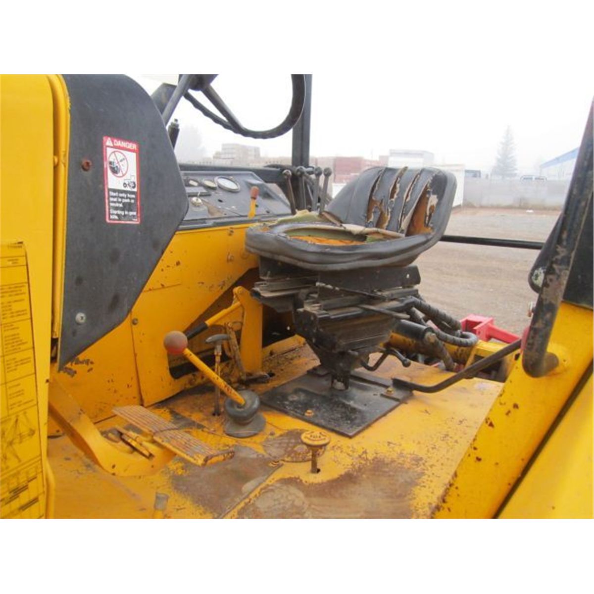 1986 John Deere 210C 4x4 Skip Loader