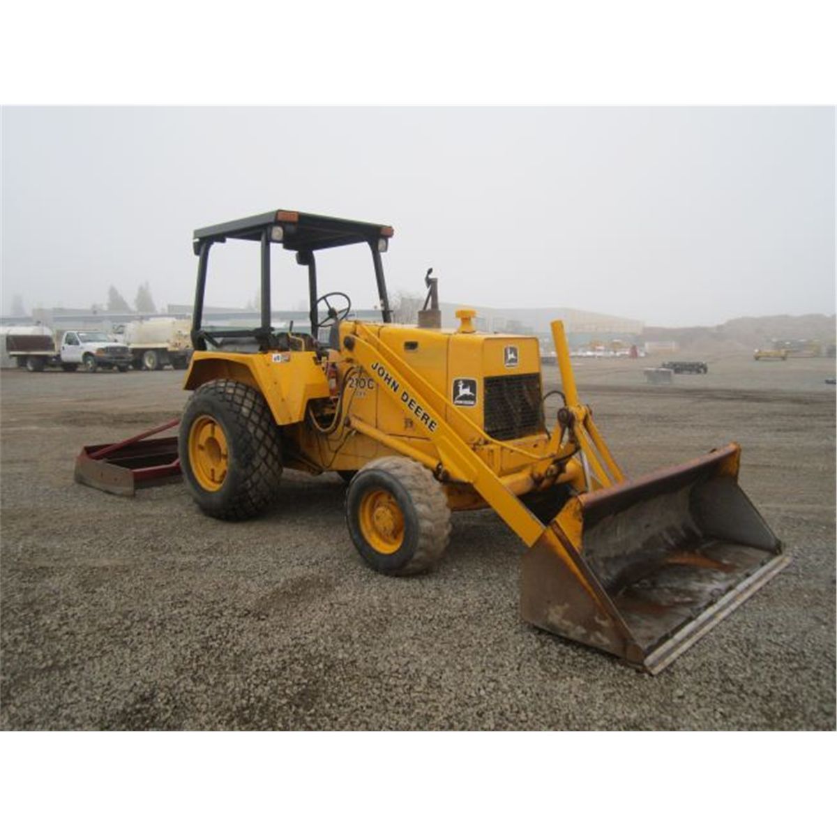 1986 John Deere 210C 4x4 Skip Loader