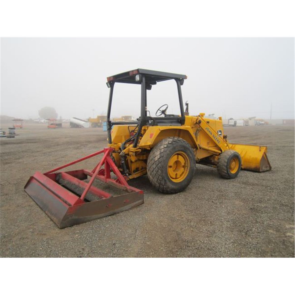 1986 John Deere 210C 4x4 Skip Loader