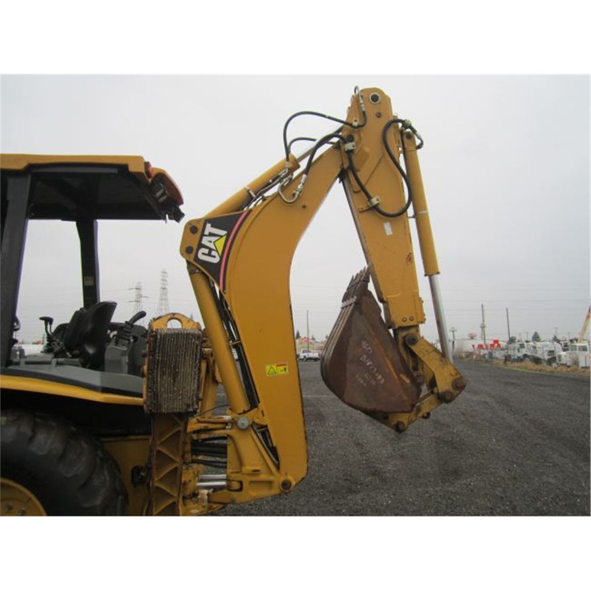 2005 Caterpillar 420D 4x4 Loader Backhoe