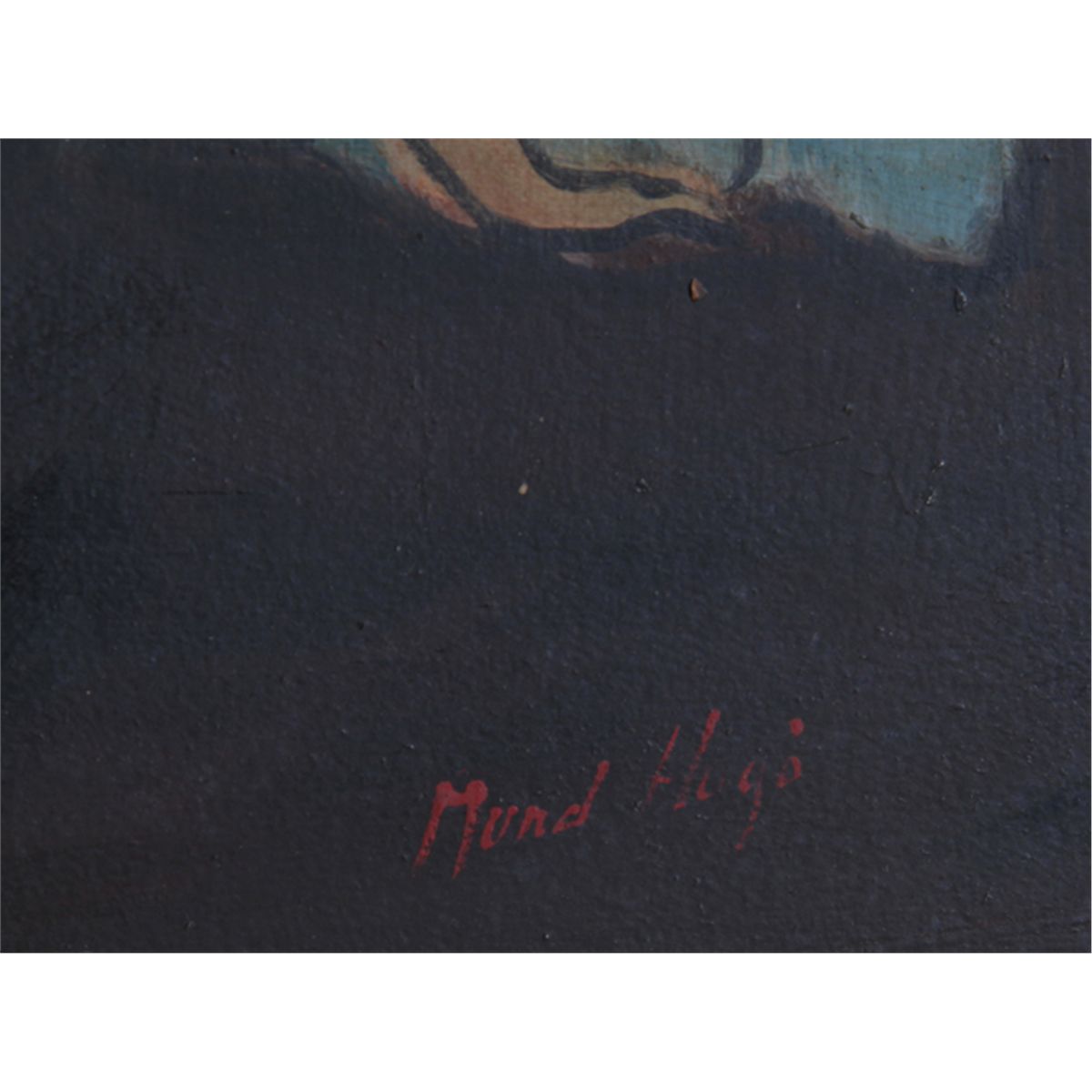 Mund Hugo, Five Women Bathing, Oil Painting