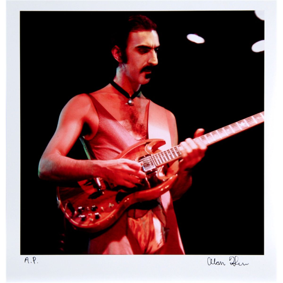 Alan Herr, Frank Zappa 4, Color Photograph