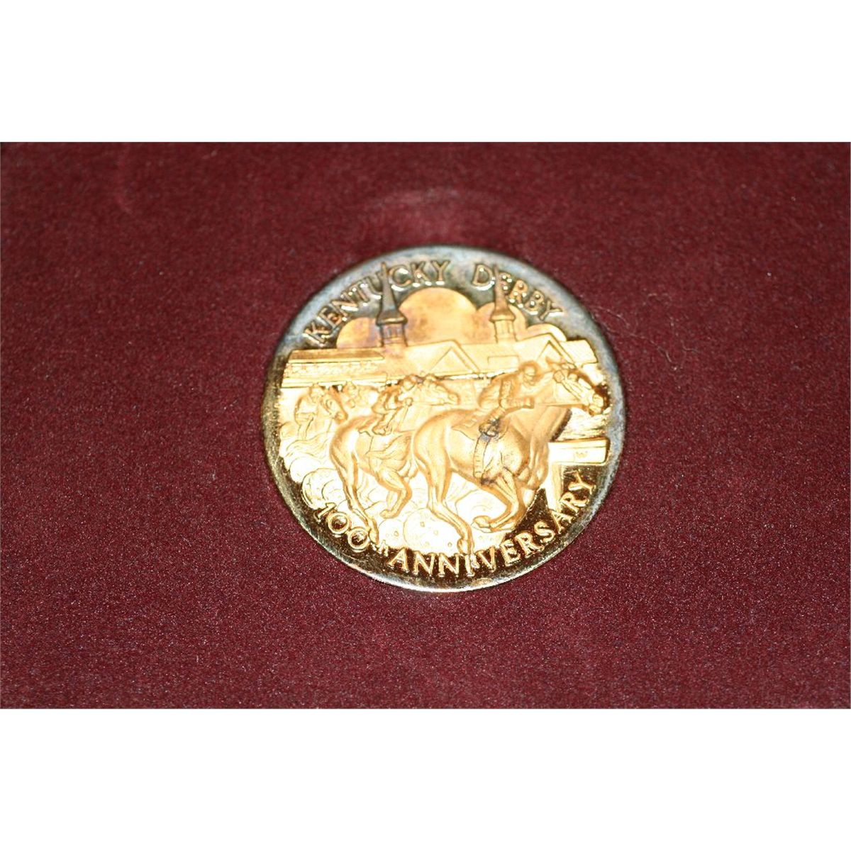 the wittnauer precious metal tokens featuring kentucky derby 100th ...