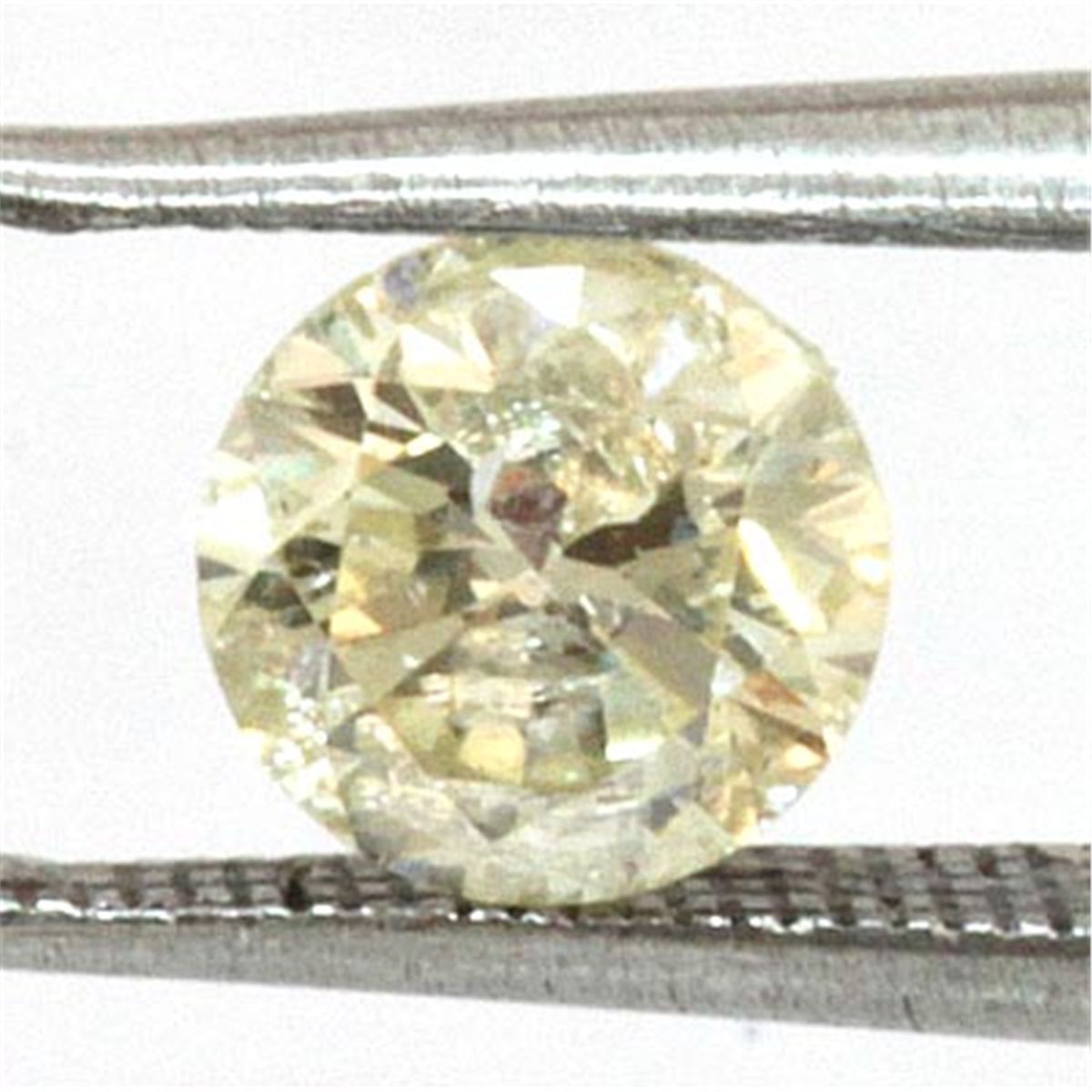 Genuine Round Cut Loose Diamond 0.70ctw Color K to L, Clarity I1 to I2