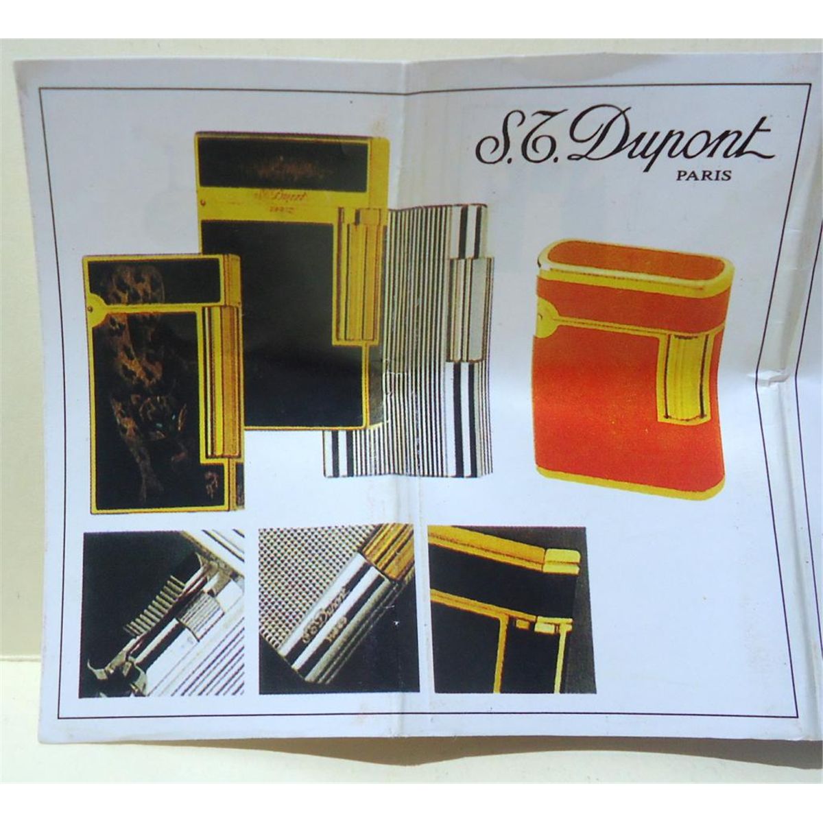 S.T. Dupont Paris Lighter In Pristine Condition