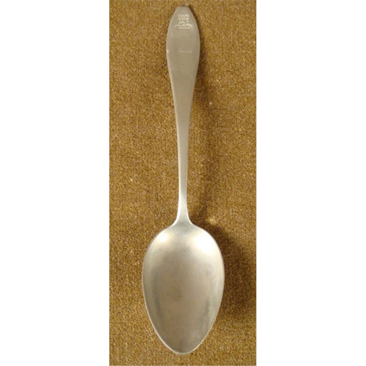 LARGE SS DANZIG MESS HALL SOUP SPOON
