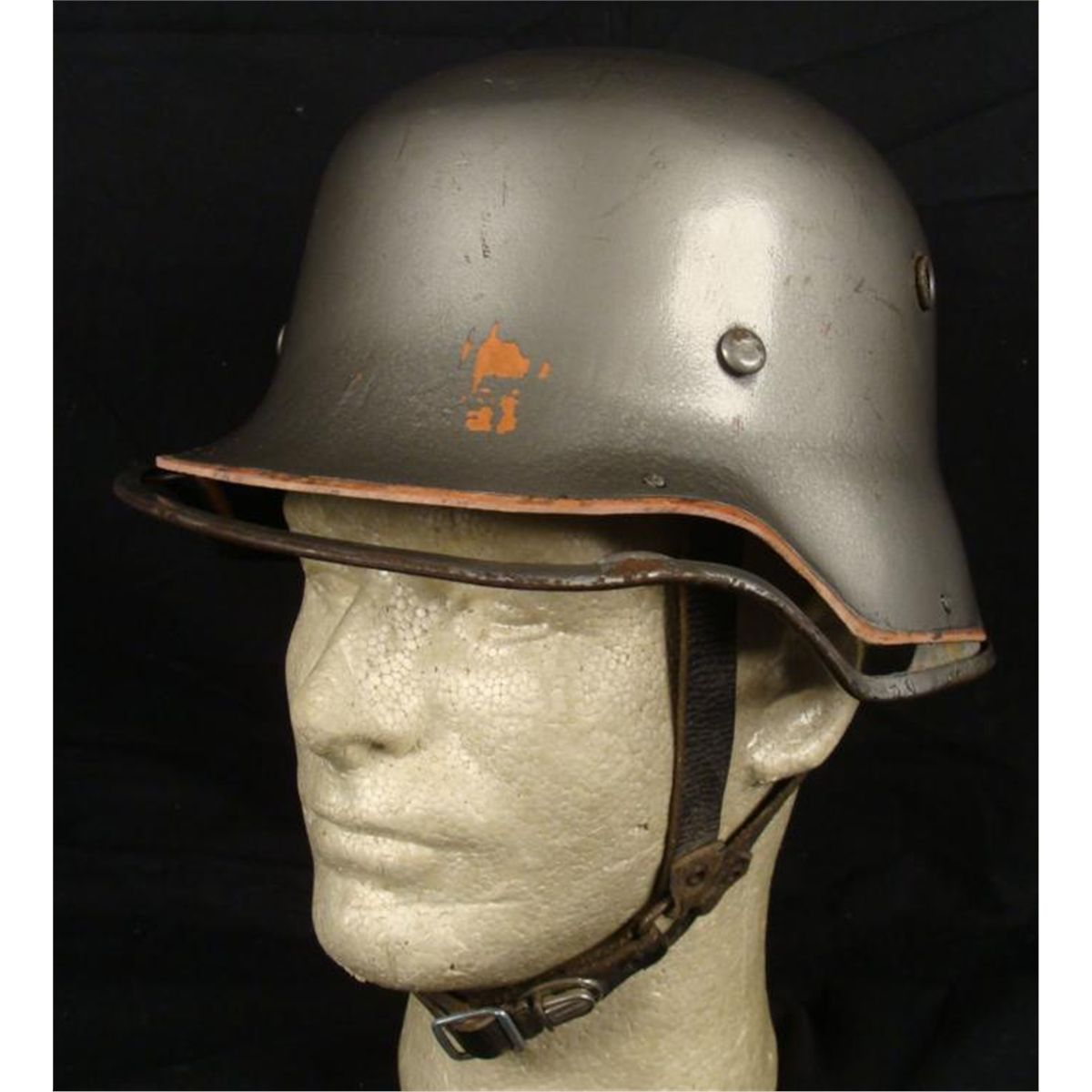 WWII German Parade Or Motorcycle Helmet