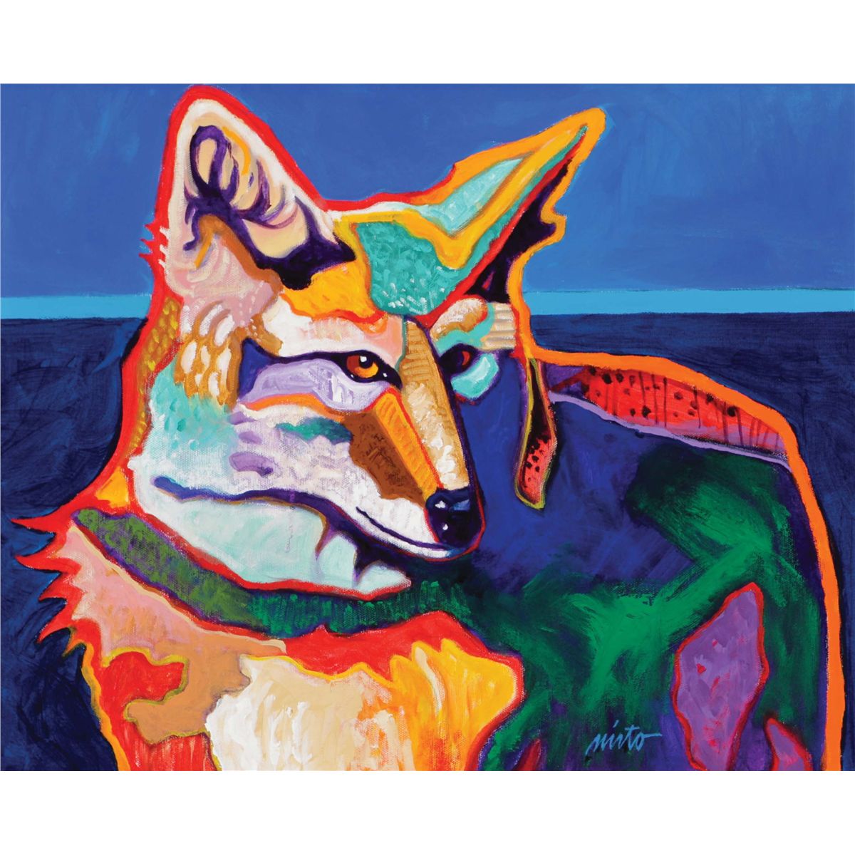 Nieto, John - Coyote - Scottsdale Art Auction, LLC