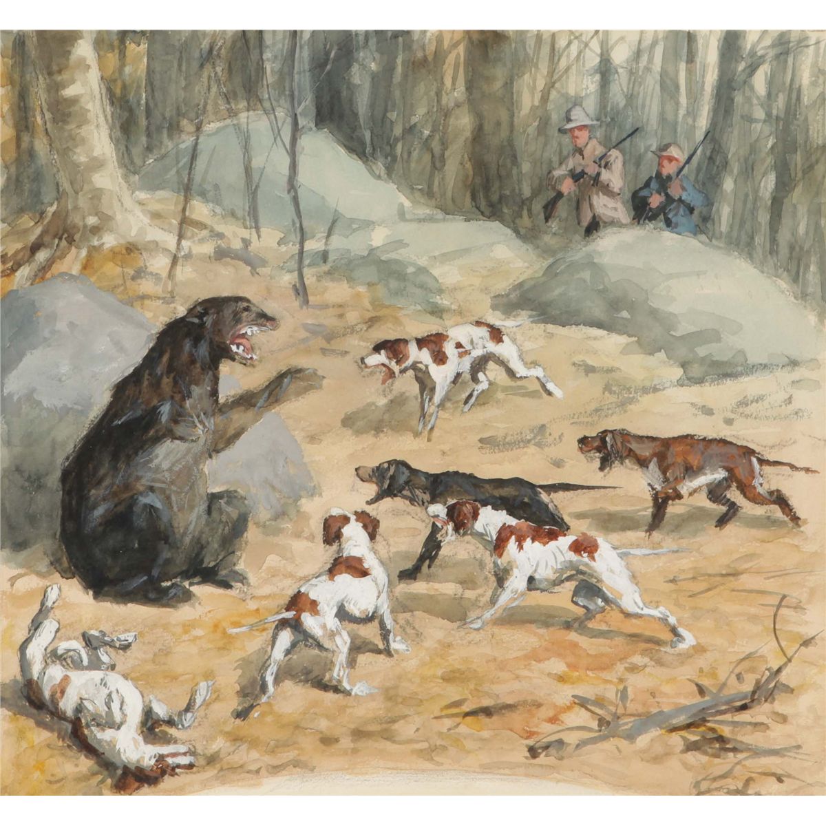 Frost, Arthur B. - At Bay