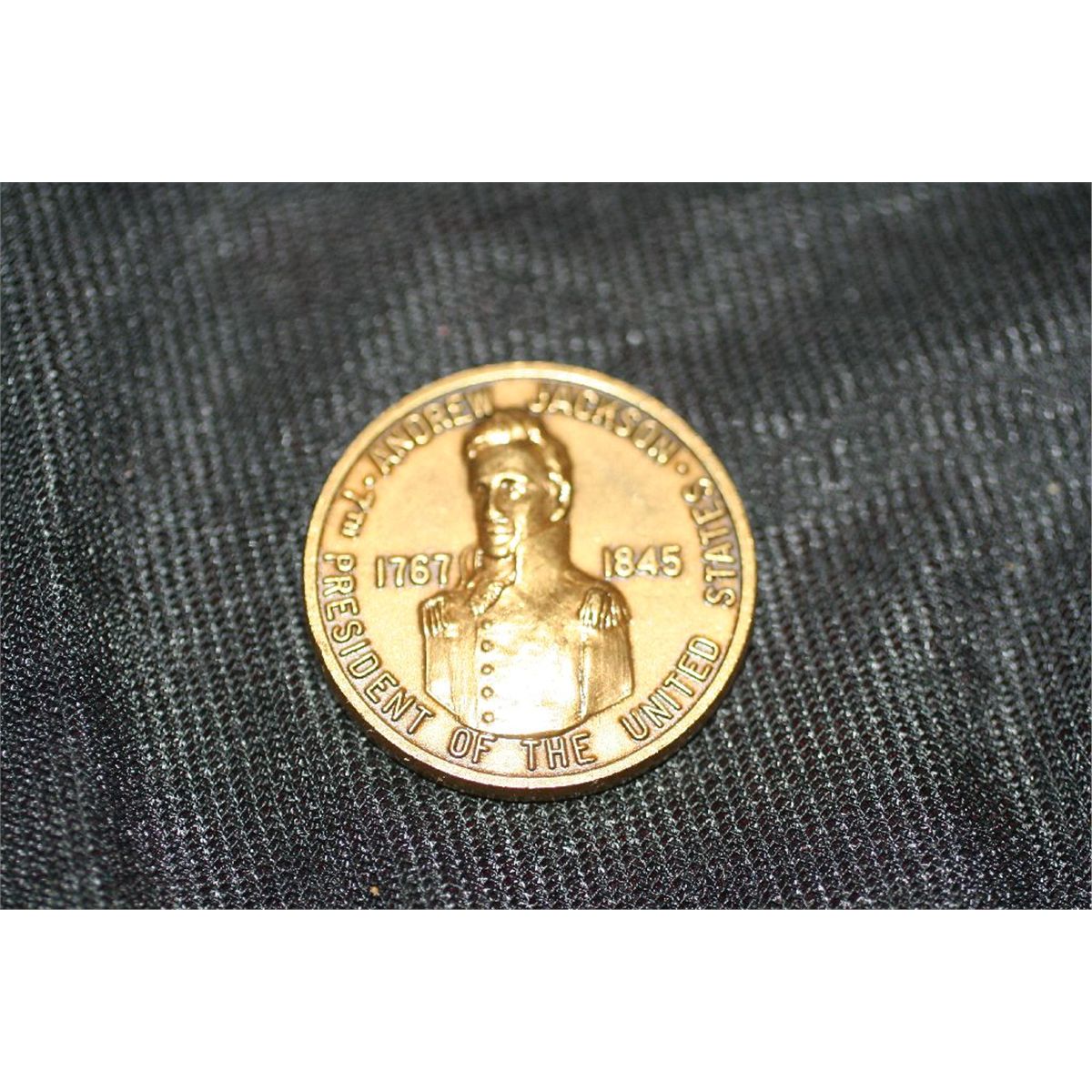 Andrew Jackson Commemorative bronze medal