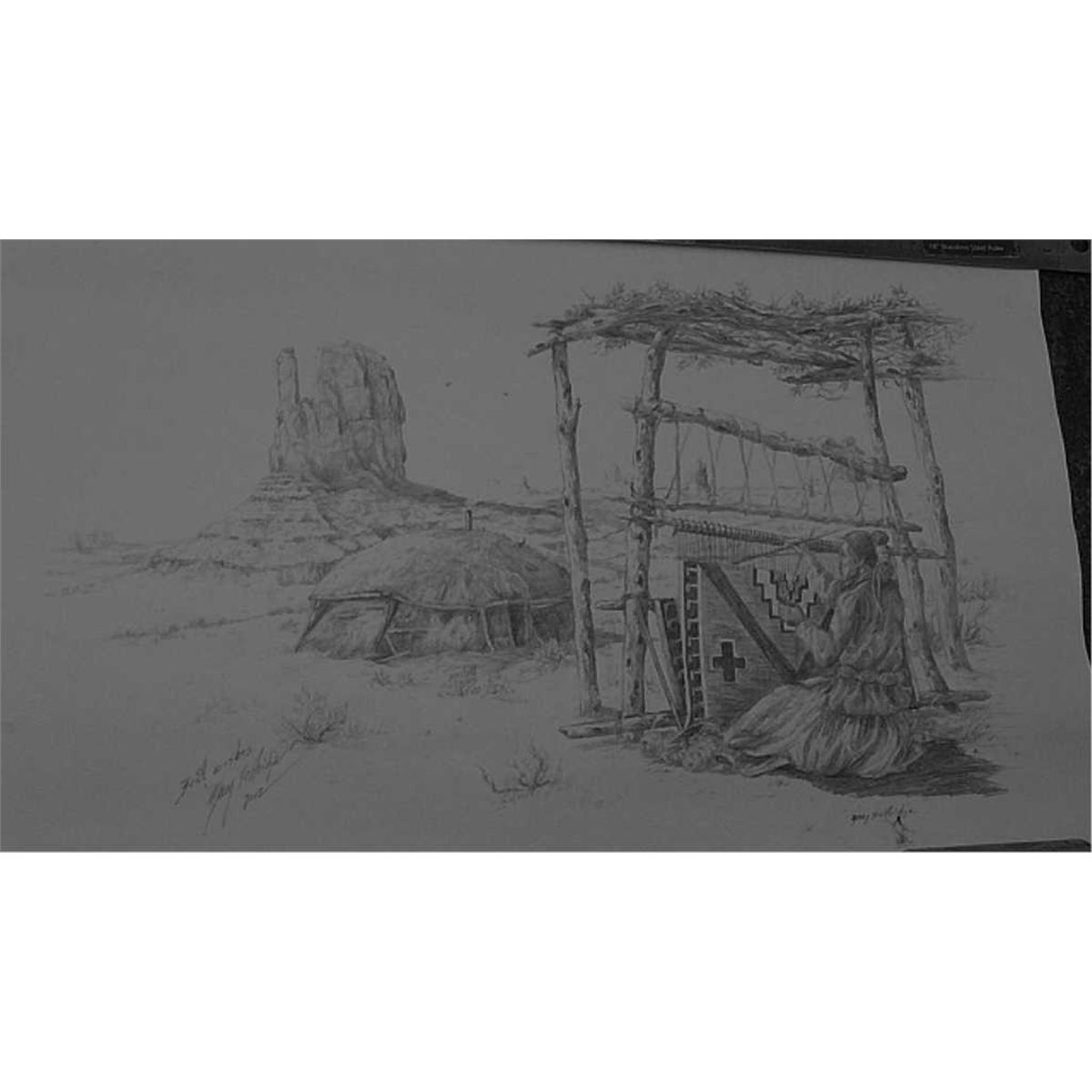 3 prints signed by southwest artists Carole Bourdo and Mary Selfridge ...