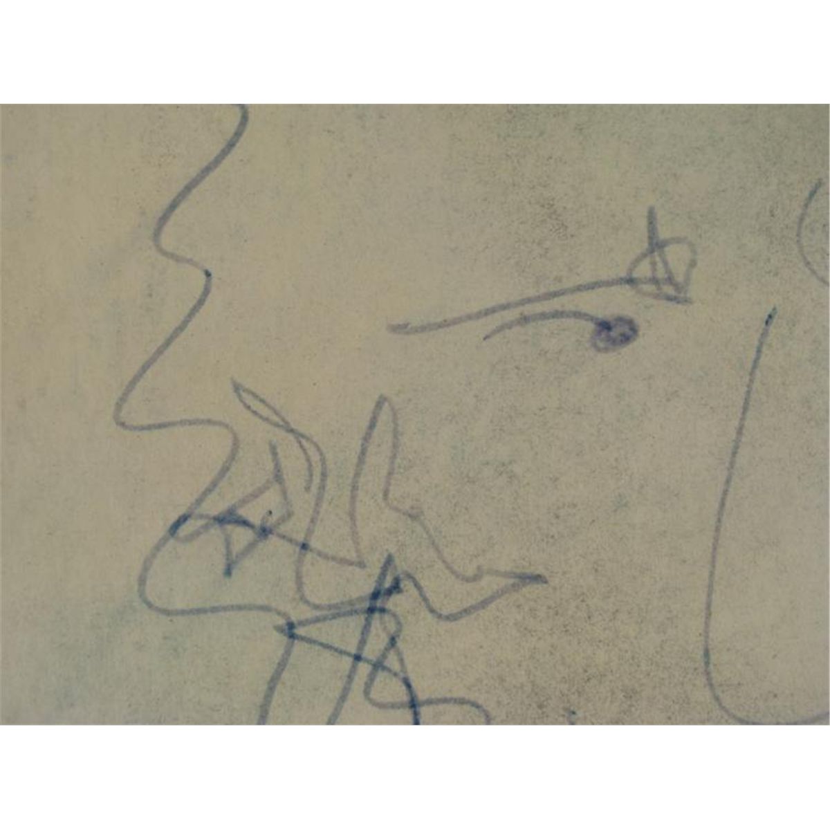 Pablo Picasso Original Drawings Signed In Book 1958