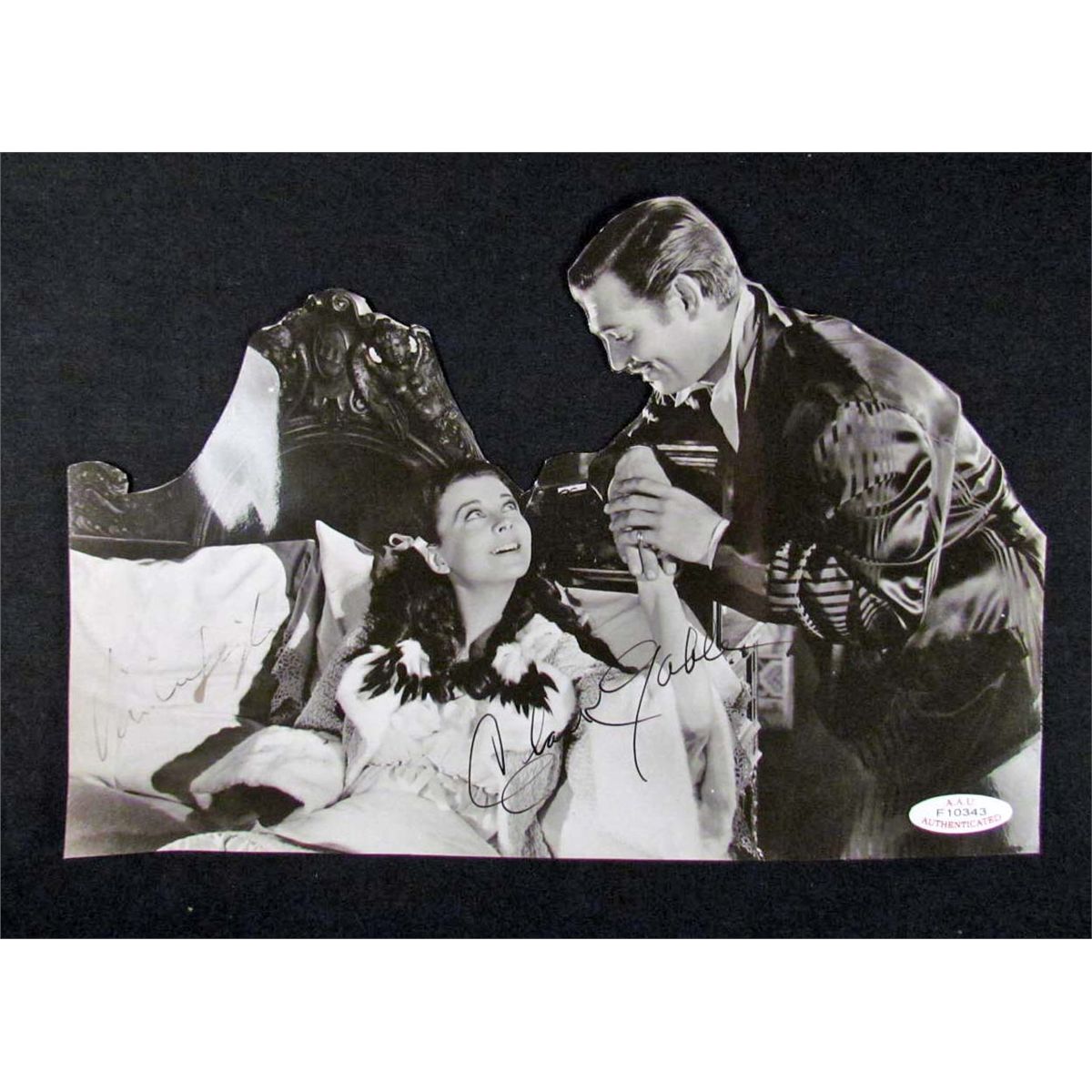 CLARK GABLE AUTOGRAPHED PHOTO W/ COA