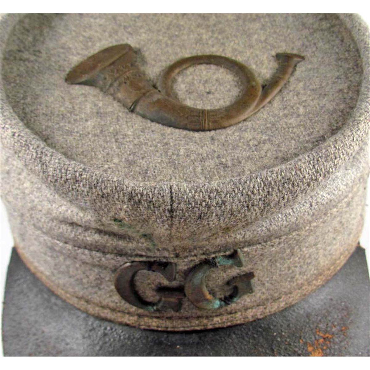 RARE CIVIL WAR CONFEDERATE CSA ARMY ENLISTED MANS INFANTRY KEPI