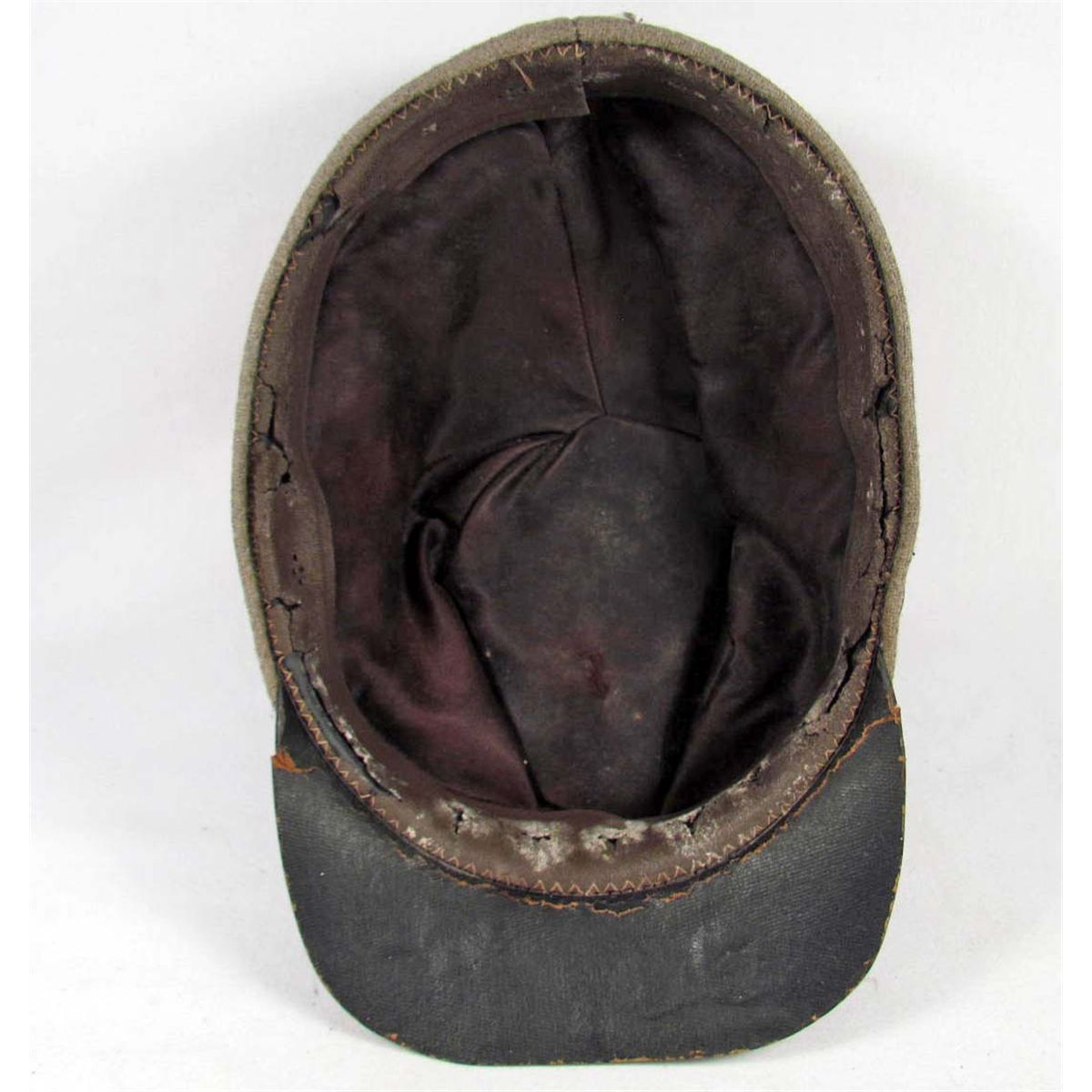 RARE CIVIL WAR CONFEDERATE CSA ARMY ENLISTED MANS INFANTRY KEPI