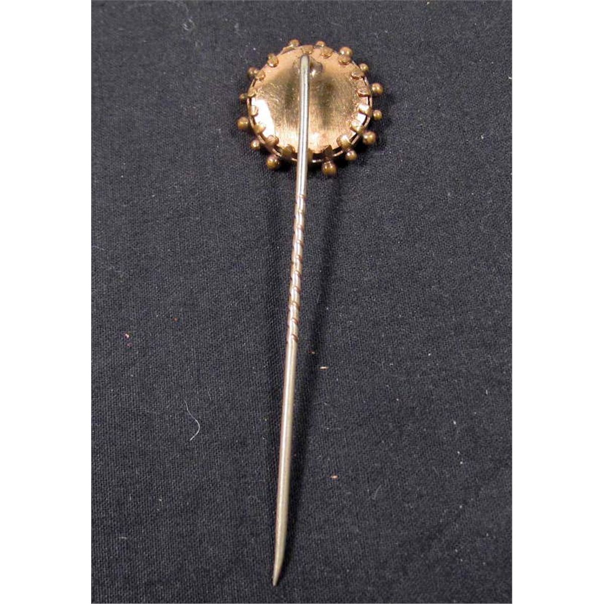 RARE GERMAN NAZI ALLGEMEINE SS OFFICER PHOTOGRAPH STICK PIN