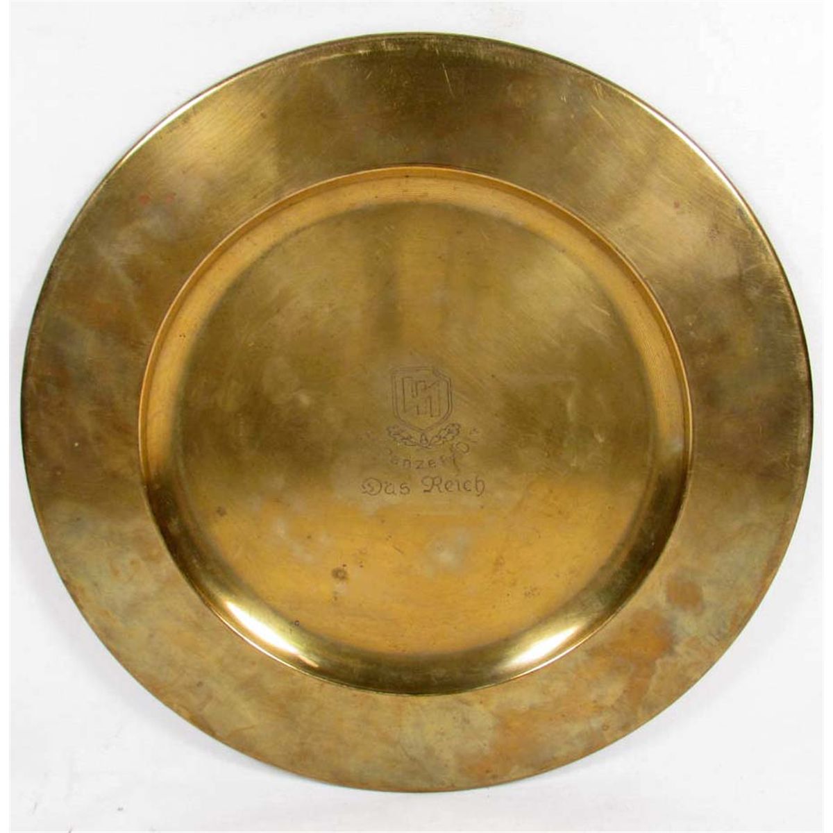 GERMAN NAZI SS PANZER DIVISION DAS REICH PRESENTATION WALL PLATE