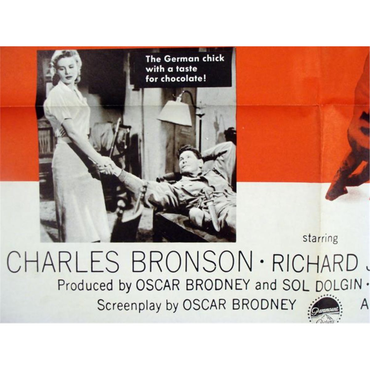 When Hell Broke Lose Movie Poster 1958 Charles Bronson