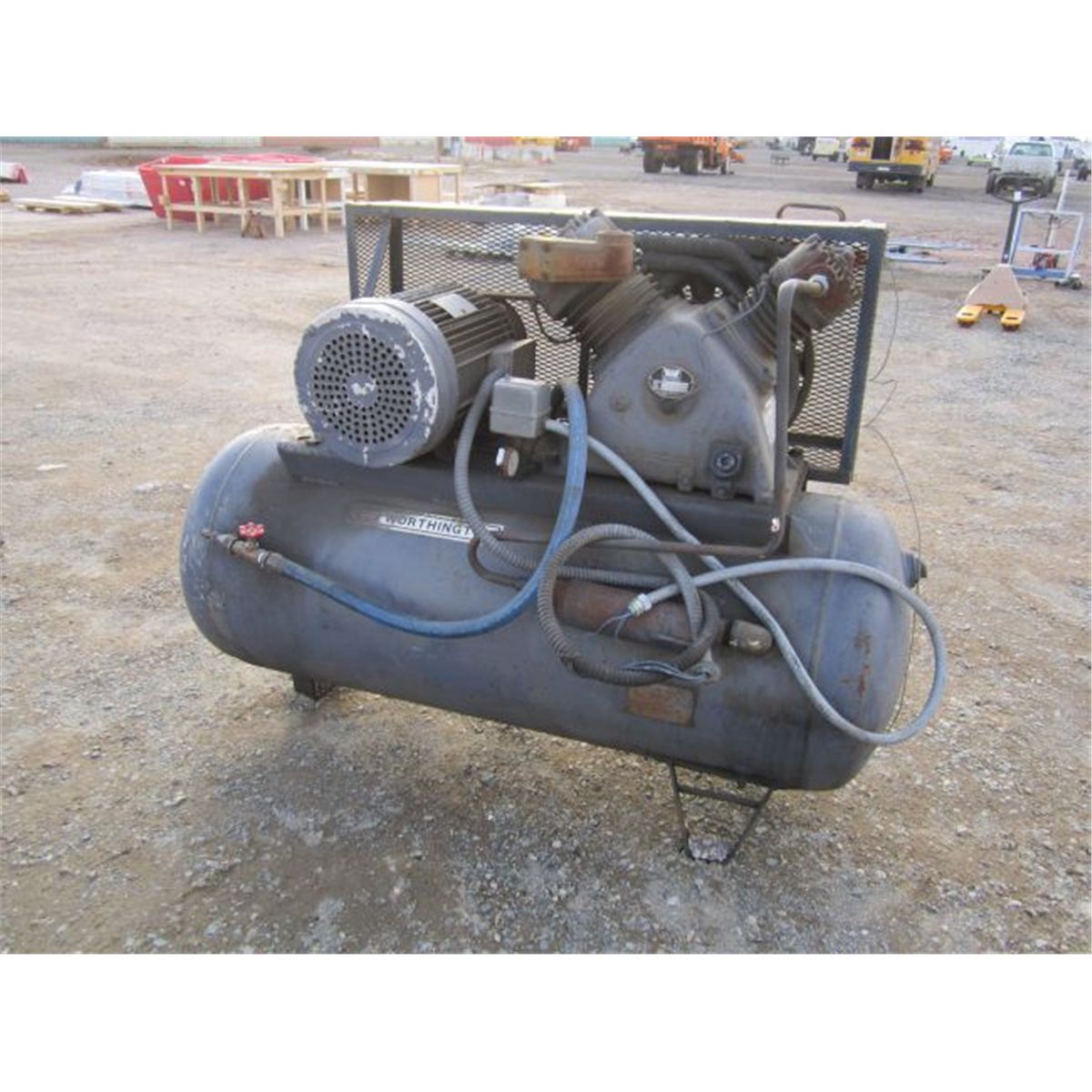 Worthington Horizontal 125 PSI Air Compressor