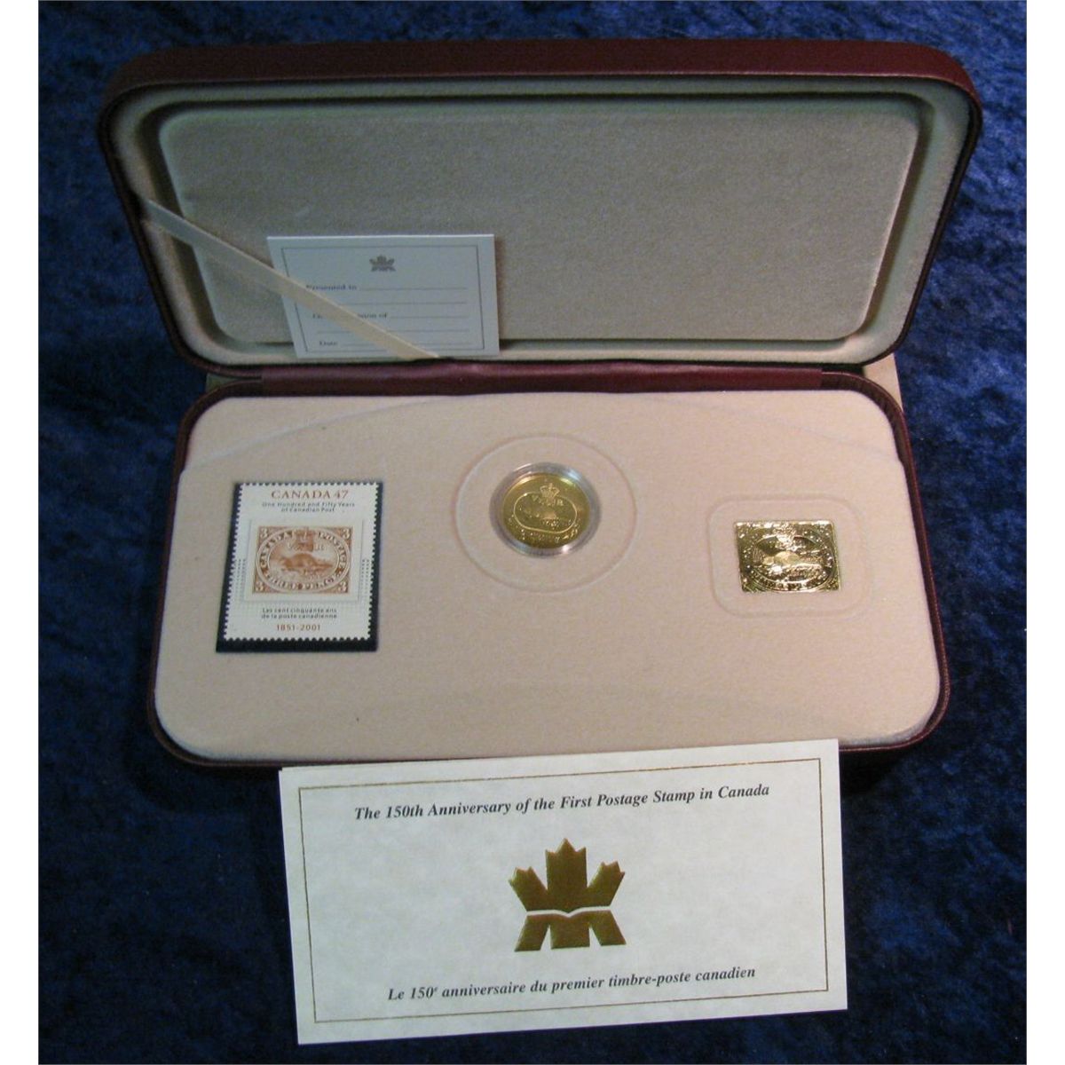 1533. 150th Anniversary of the First Canadian Postage Stamp