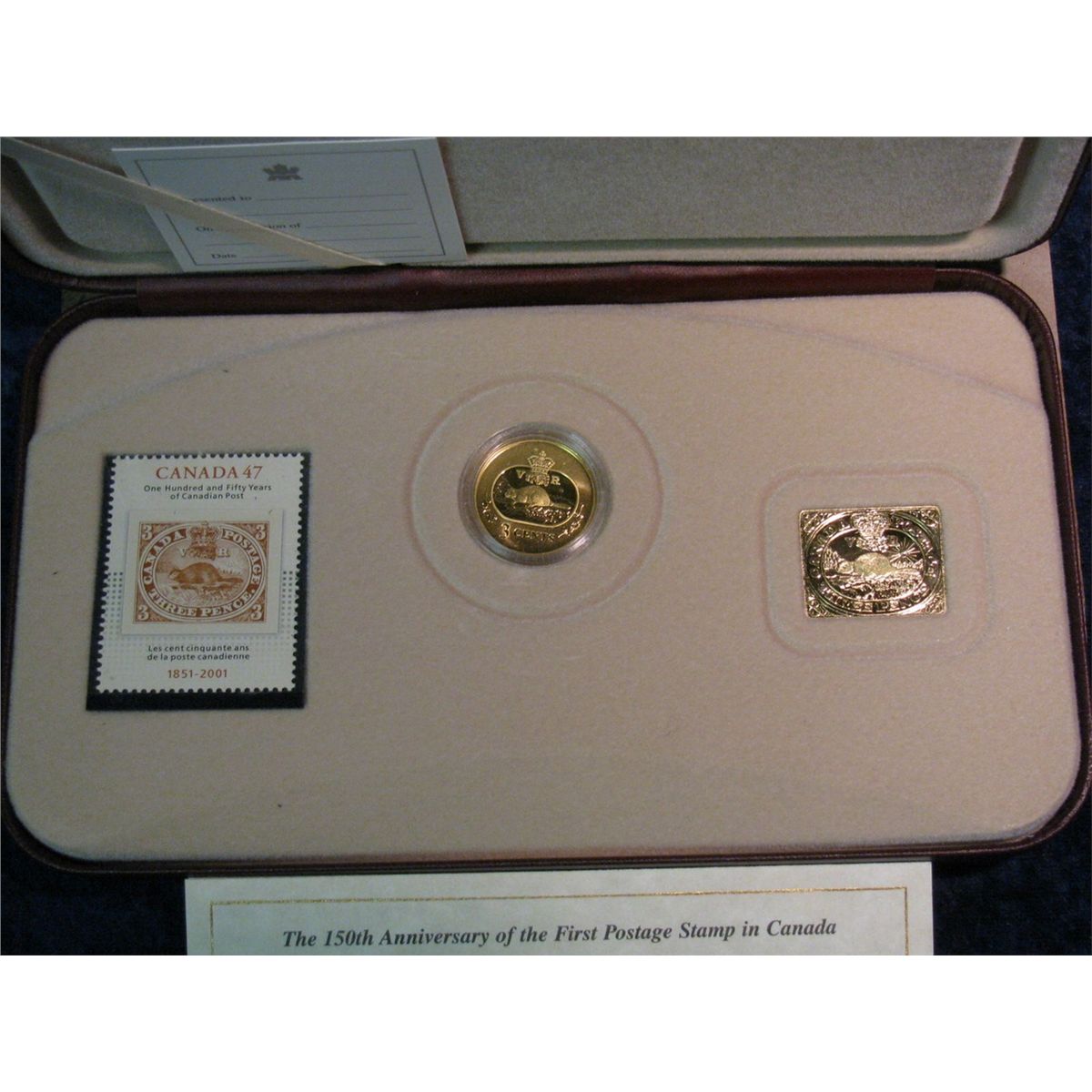 1533. 150th Anniversary of the First Canadian Postage Stamp