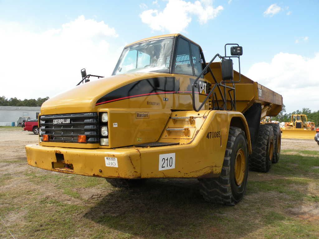 CAT 735 ARTICULATED DUMP - J.M. Wood Auction Company, Inc.