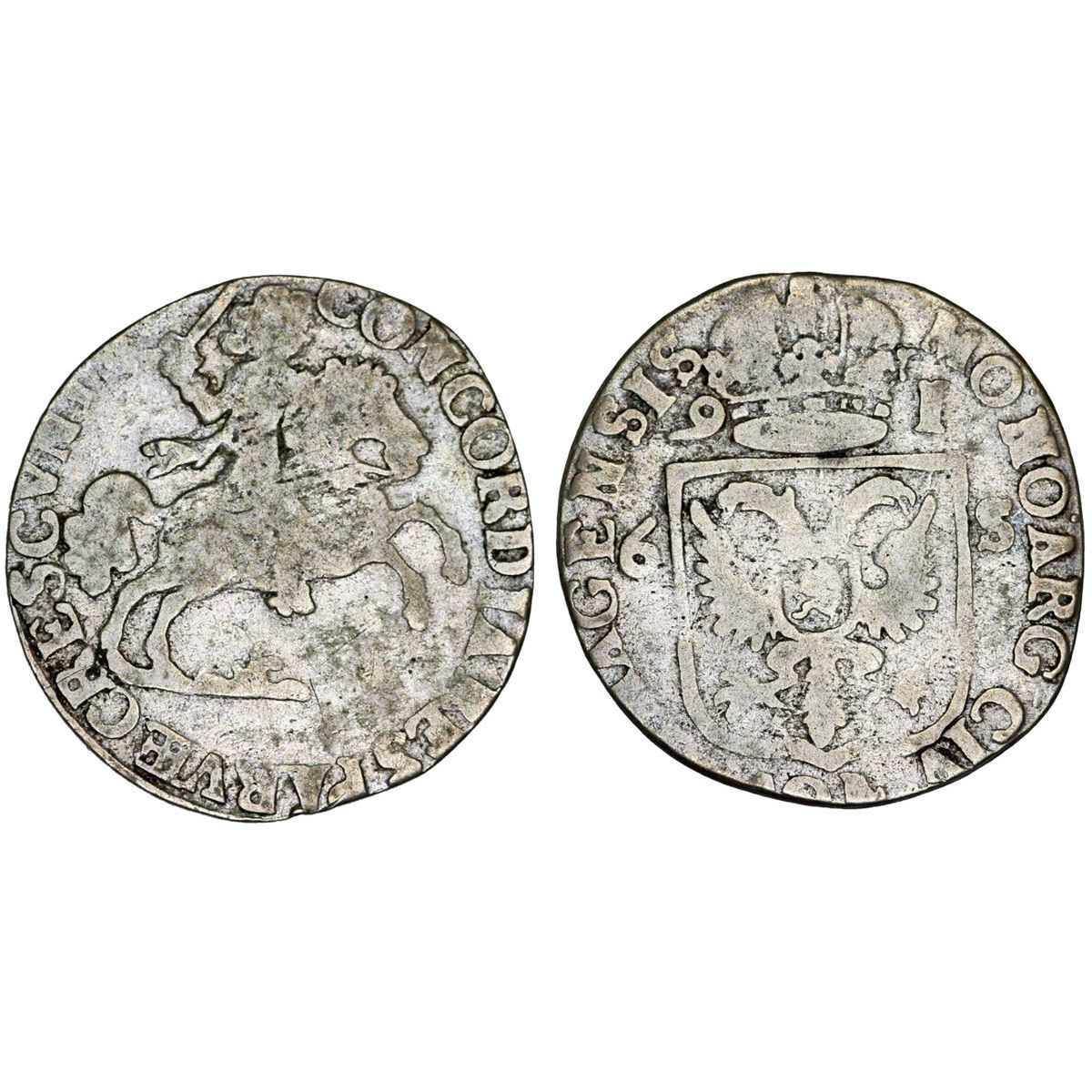 Netherlands. Nijmegen. AR 6 Stuiver 1691. AVF