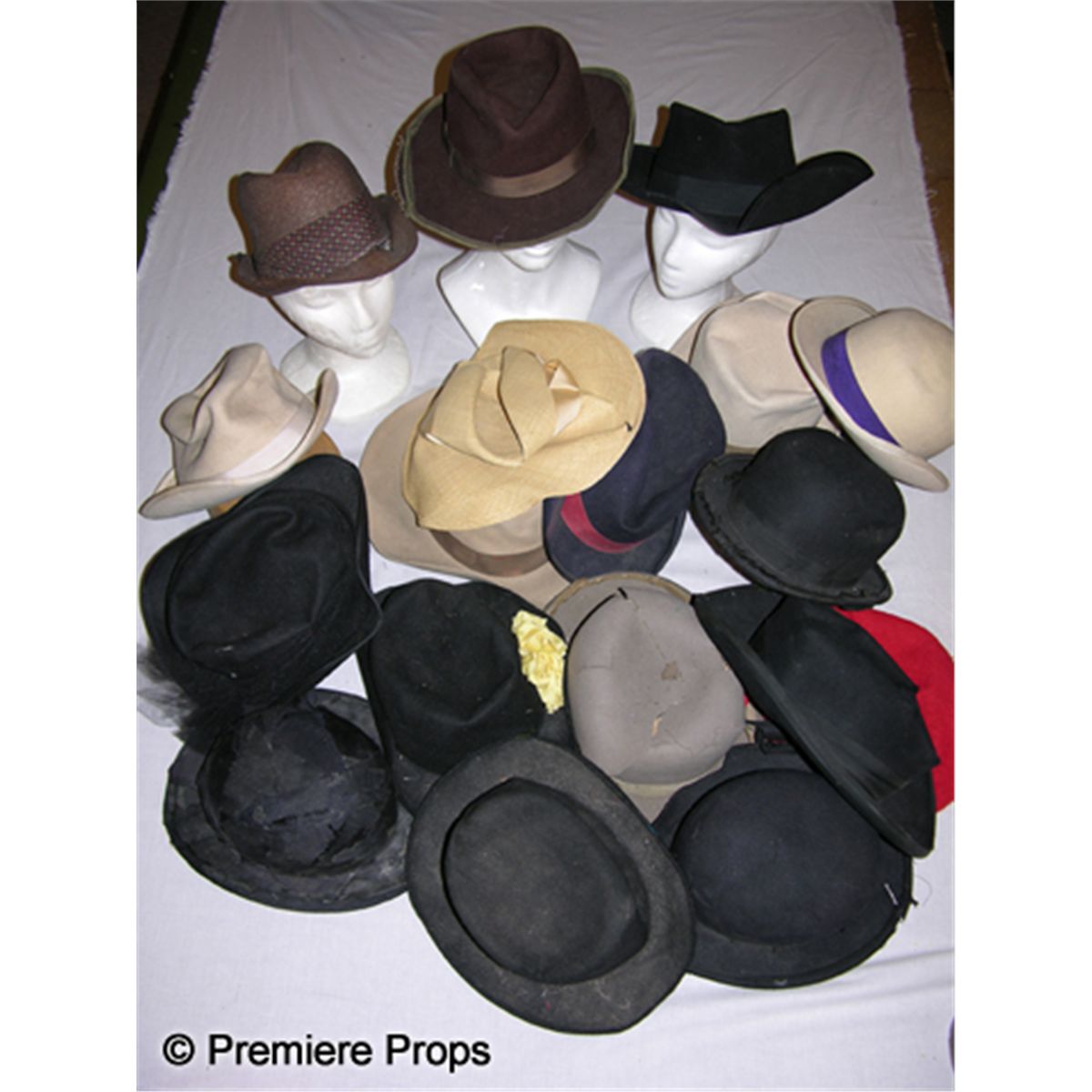Lot of Men's Hobo Hats, Berets