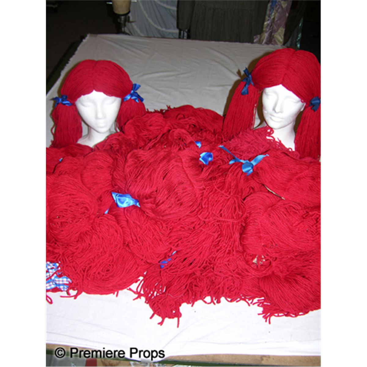 Lot of Raggedy Ann Wigs