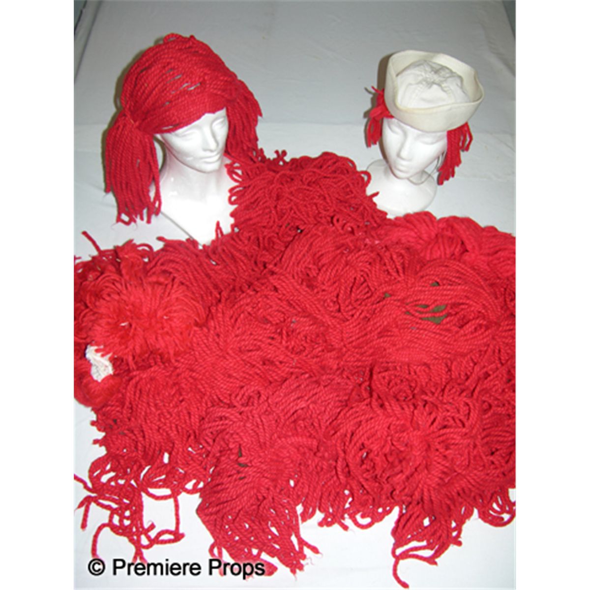 Lot of Raggedy Ann Wigs & Andy