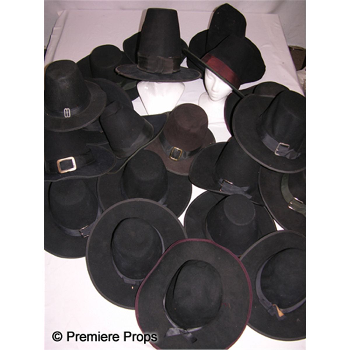 Lot of Pilgrim Hats