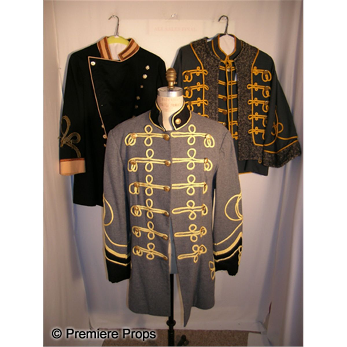 Lot of Military/Band Uniform Coats