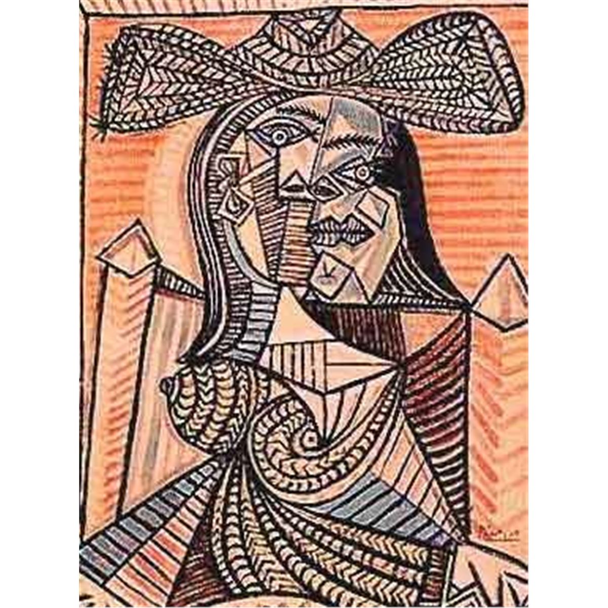 Picasso "Woman In Hat"