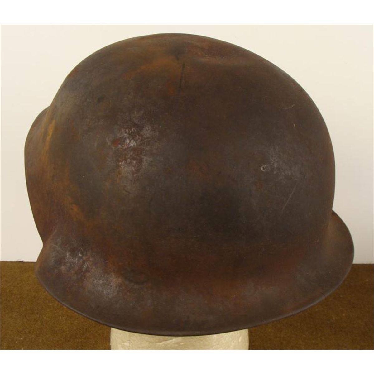 M1918 SWISS WWII COMBAT HELMET-ORIGINAL, SHELL