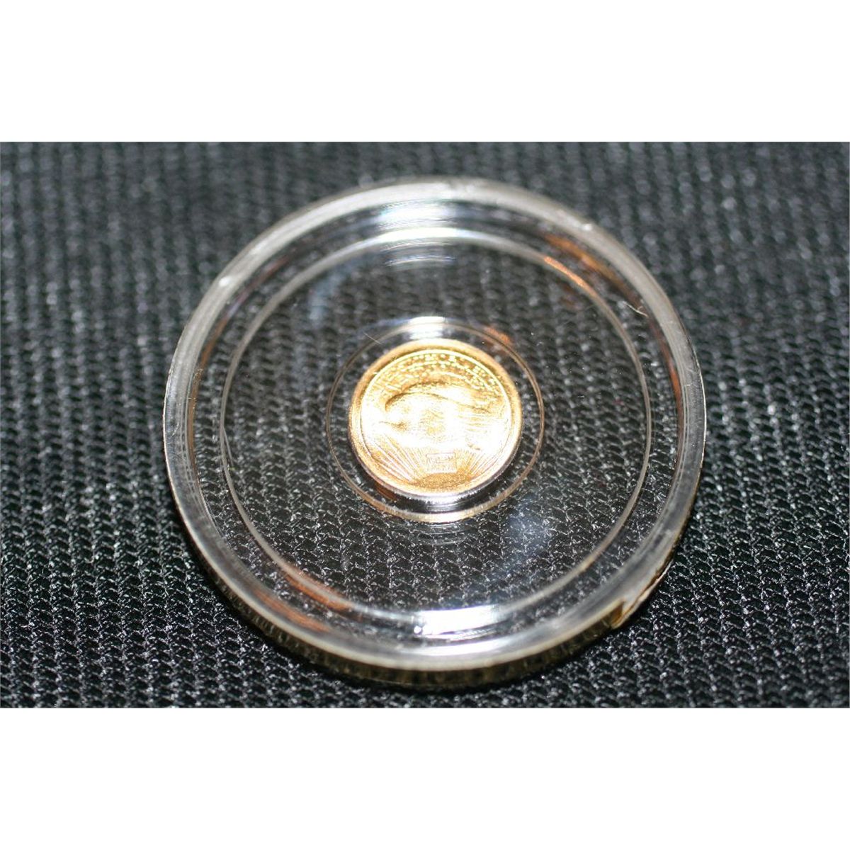 Miniature 24K US $20 St. Gaudens gold piece