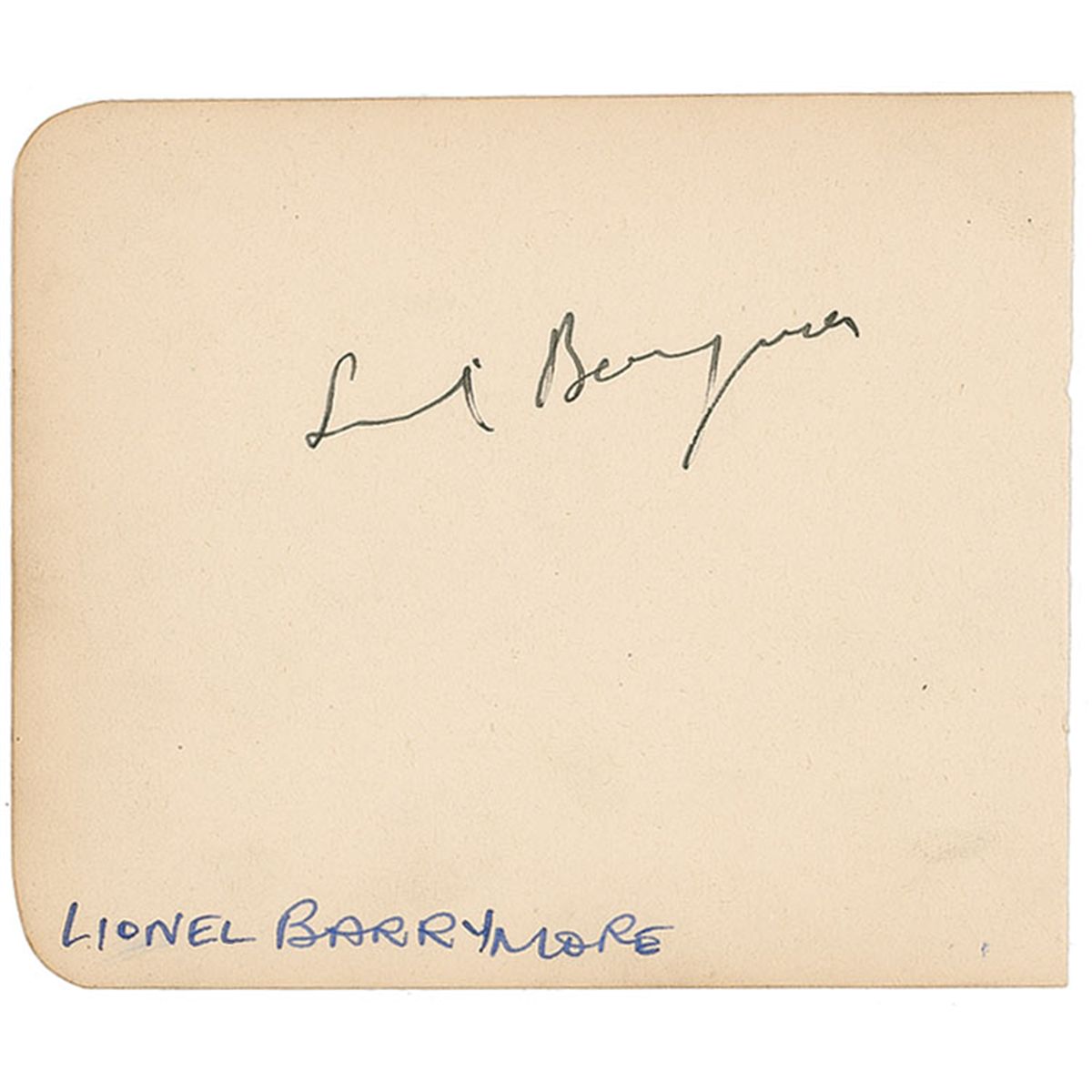 Lionel Barrymore
