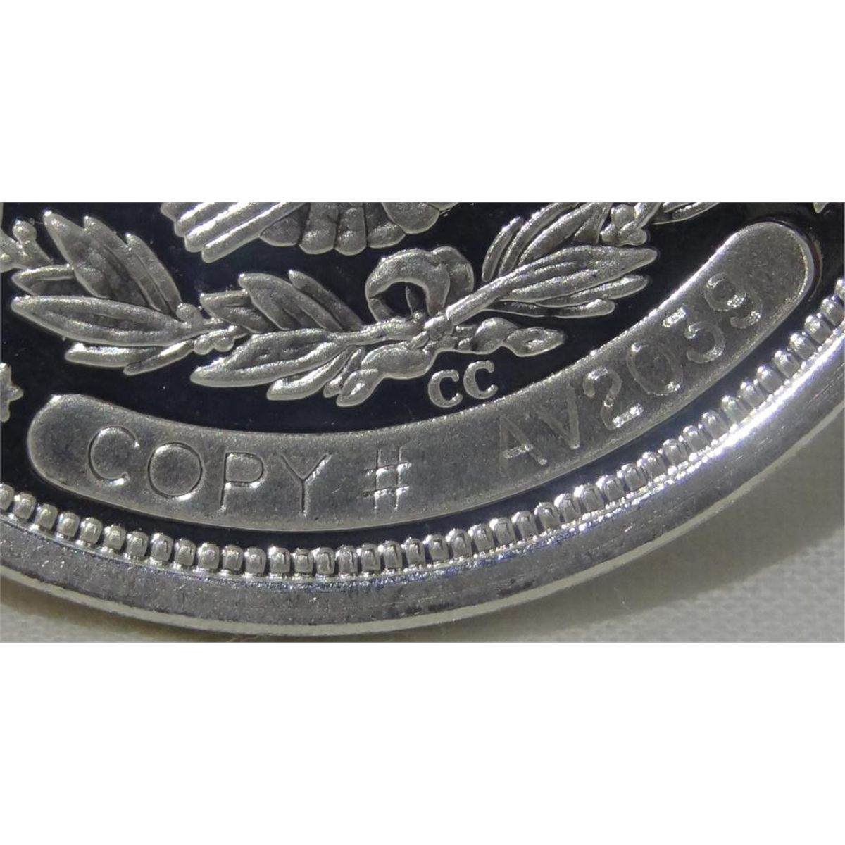 1889-CC Morgan Silver Dollar "Copy"