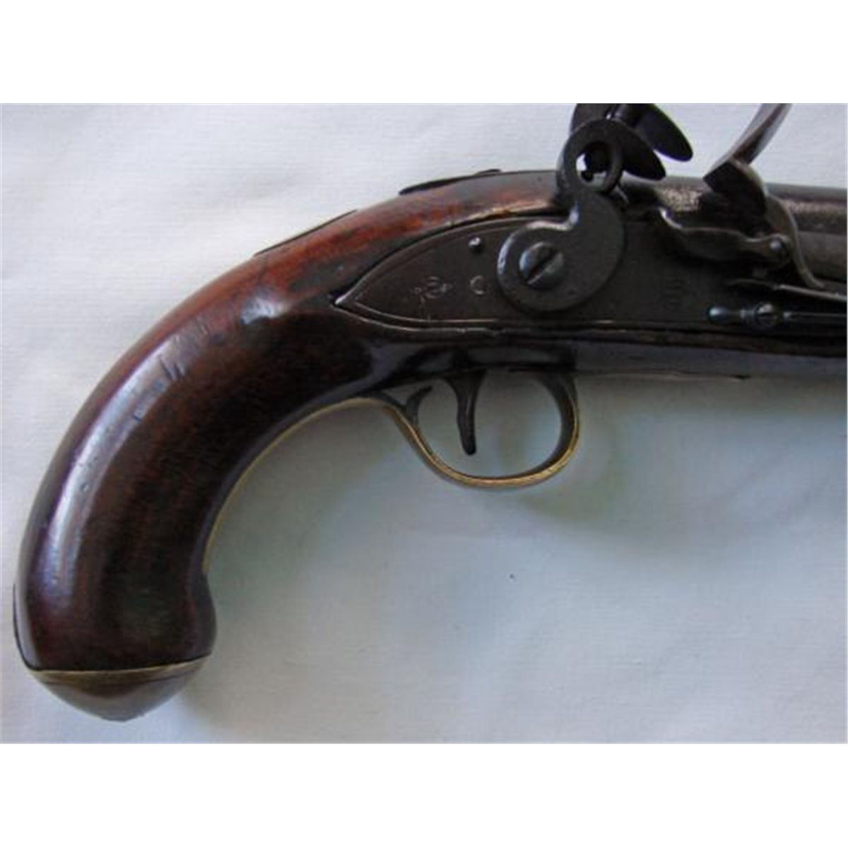 Original 1830 circa flintlock horsemans pistol