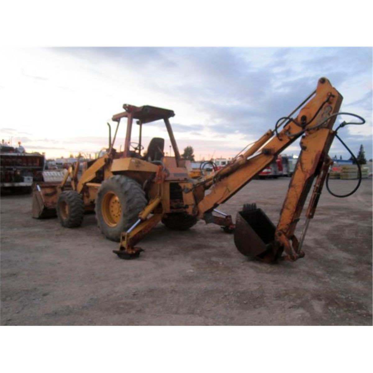 1990 Case 680L Loader Backhoe