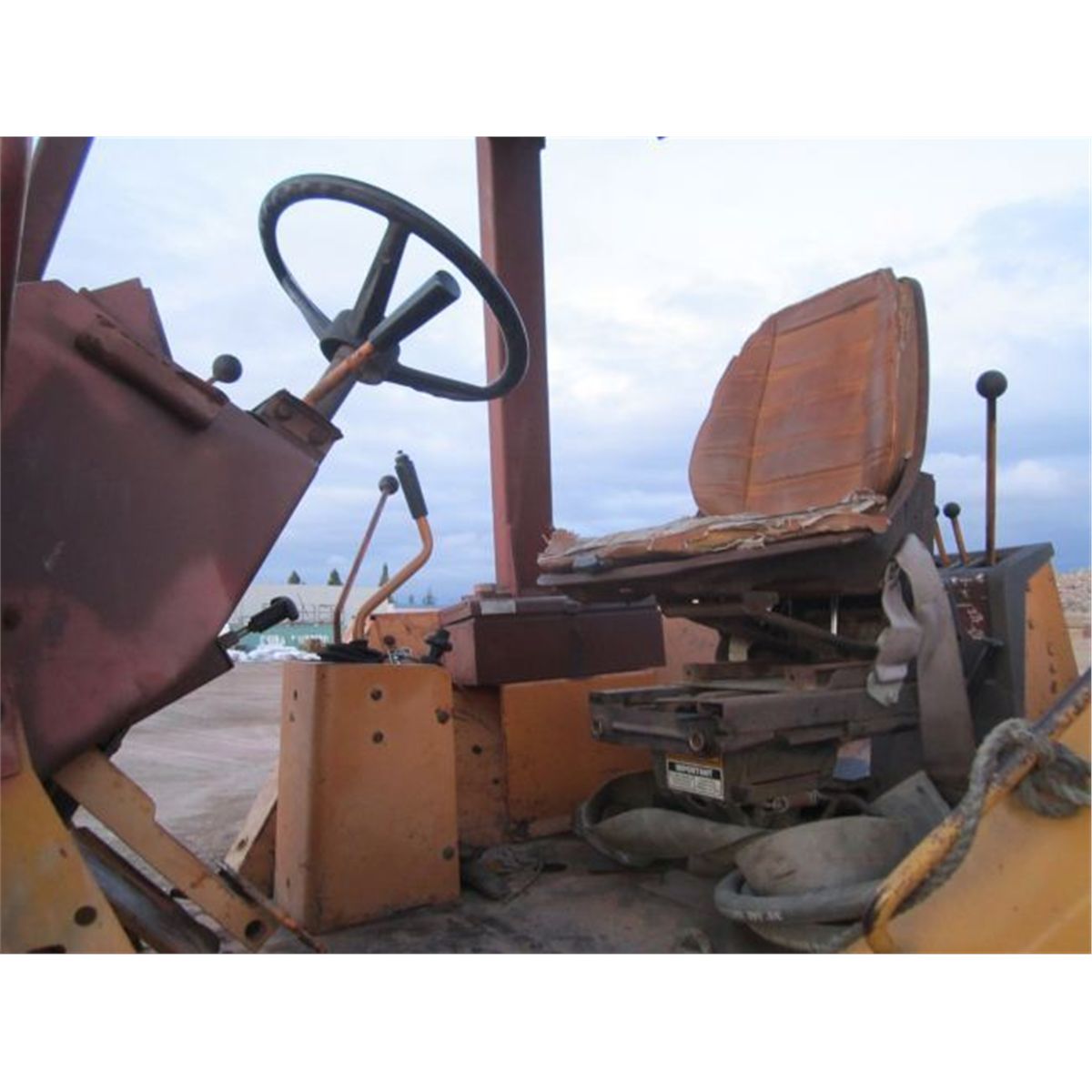 1990 Case 680L Loader Backhoe