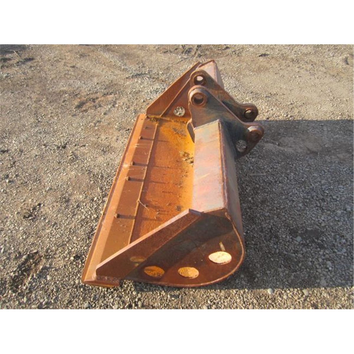 Backhoe 60" Muck Bucket w/ Smooth Edge