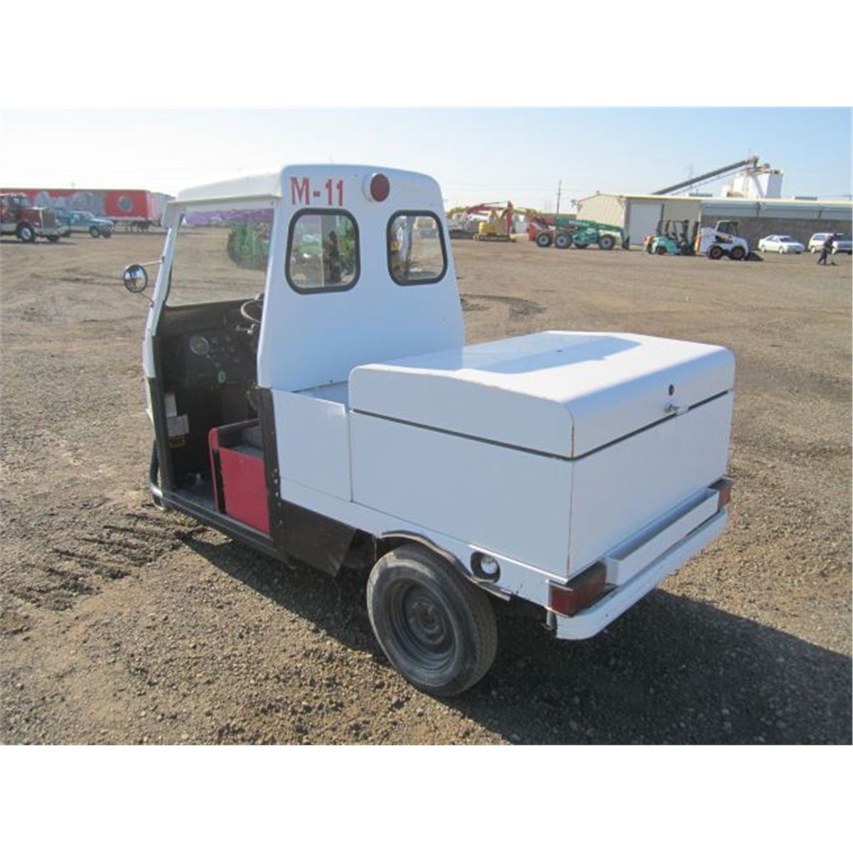 1992 Cushman 3-Wheeled Police Cruiser Security Cart