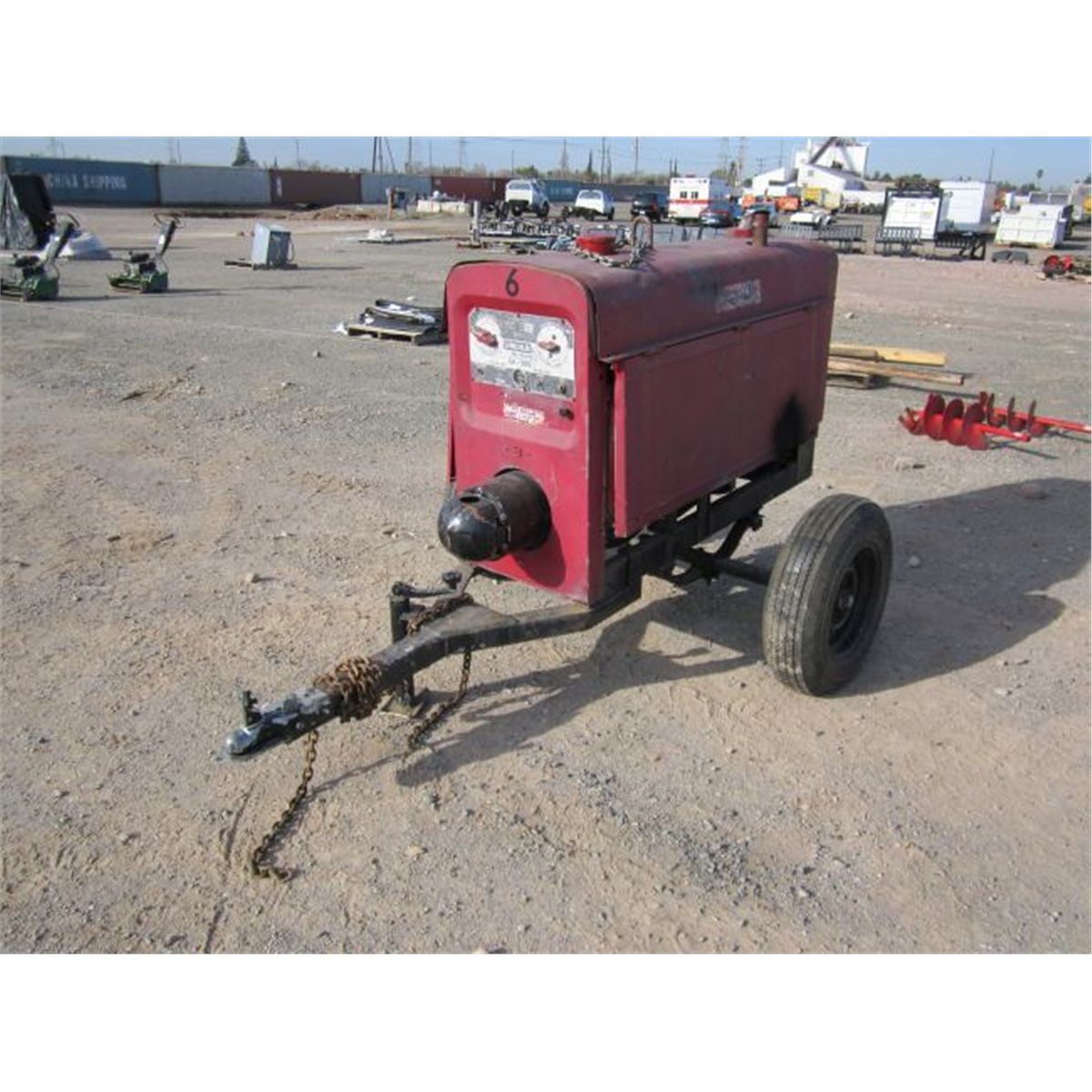 Lincoln SA-200-F-163 S/A Towable Welder
