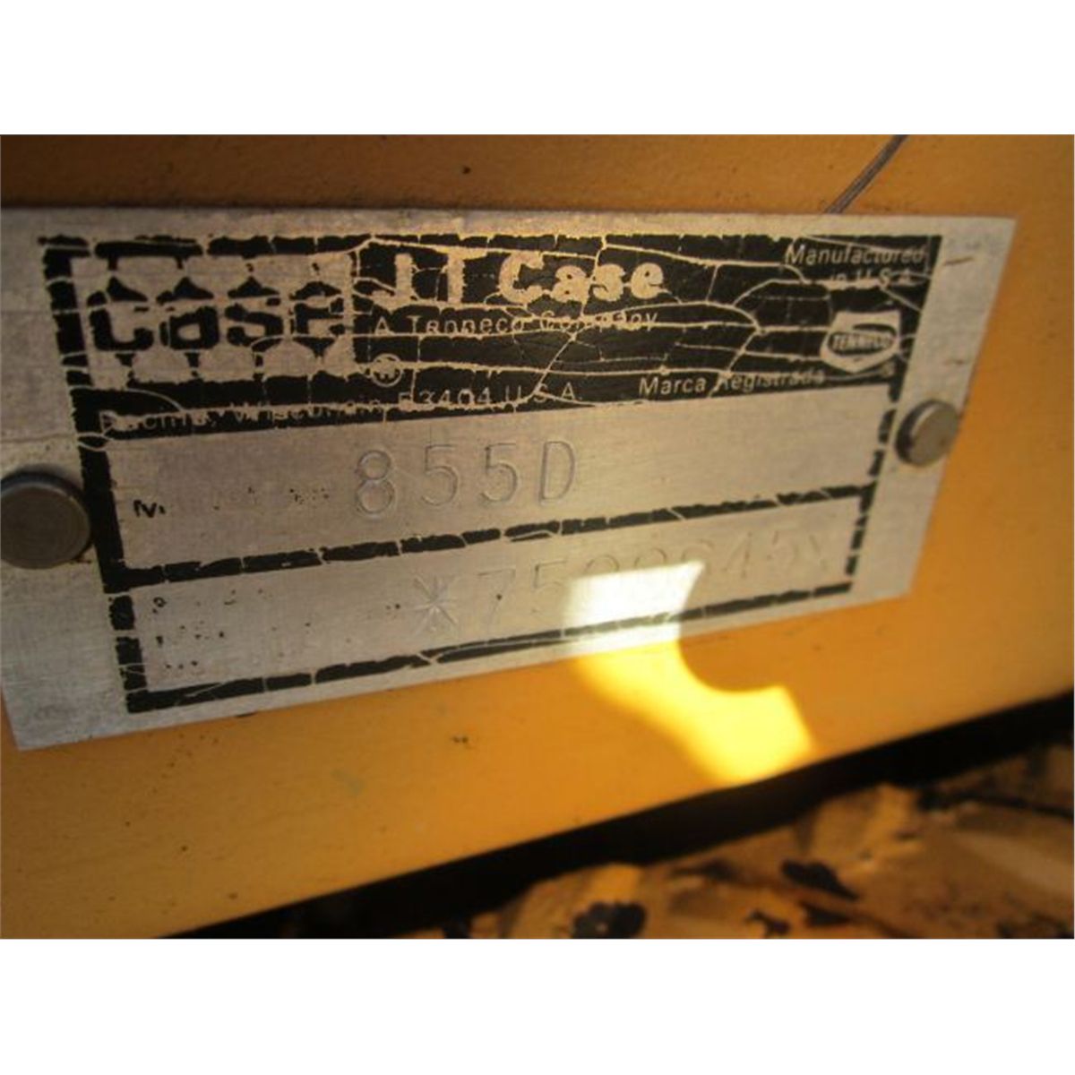 1987 Case 855D Crawler Loader