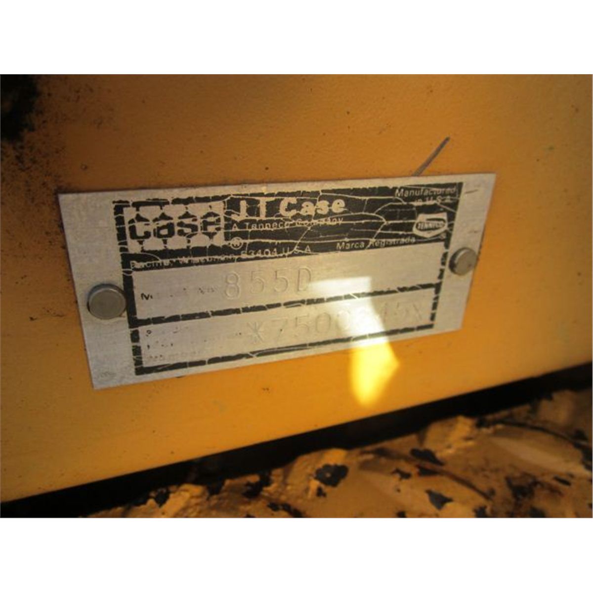 1987 Case 855D Crawler Loader