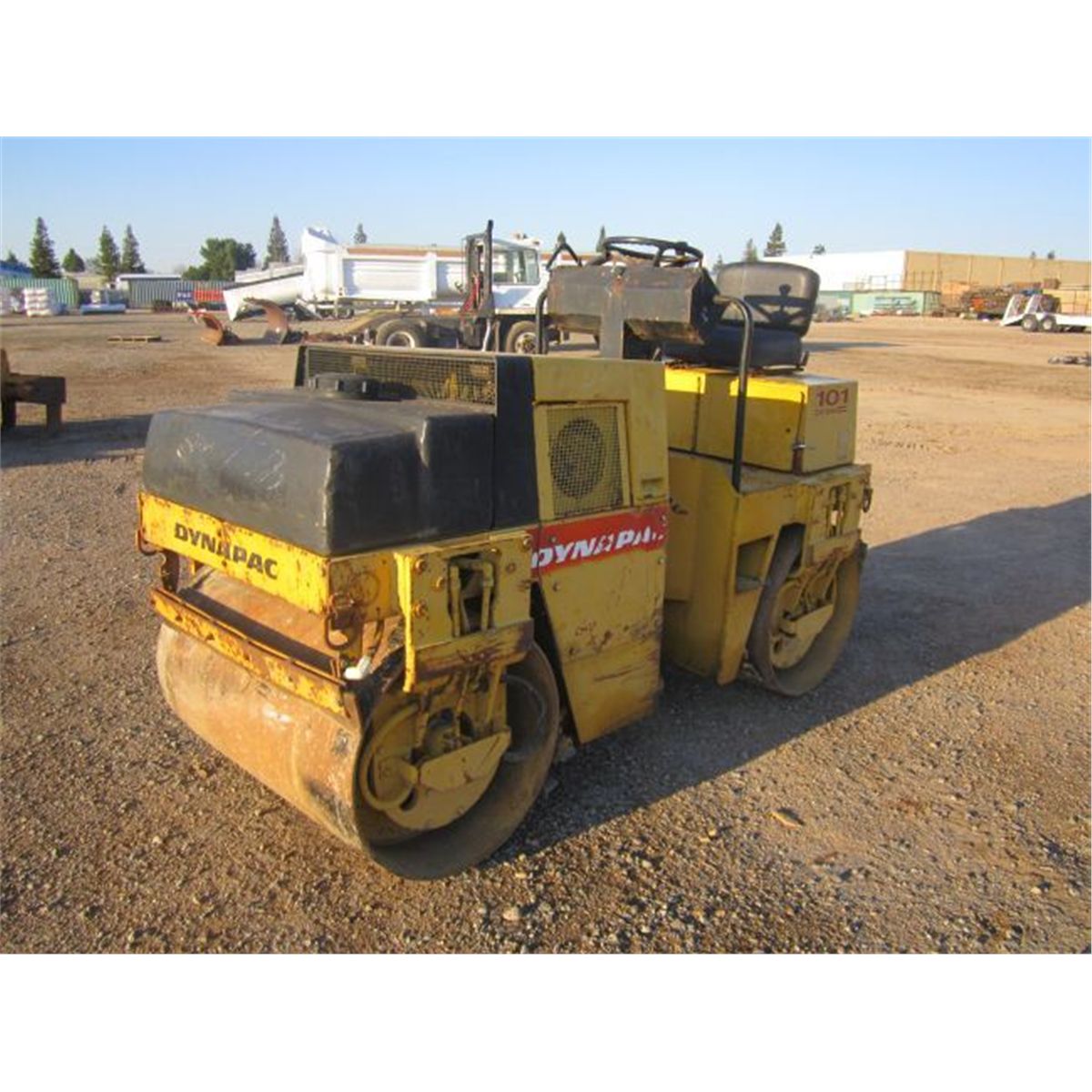 1990 Dynapac CC101 Smooth Double Drum Roller