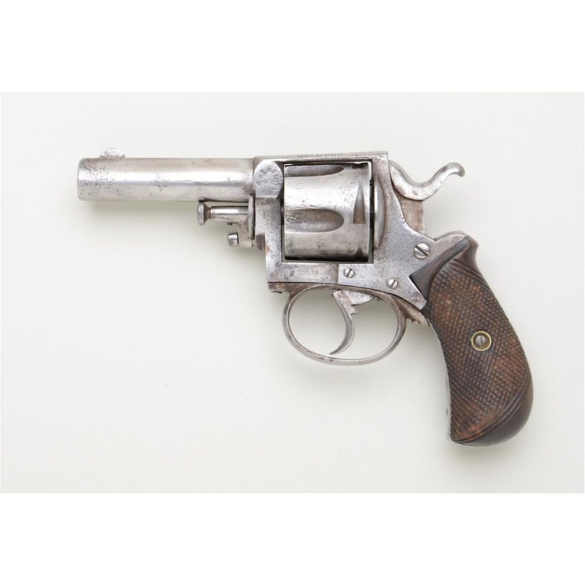 British Bulldog DA revolver, .44 cal., 3-1/4” barrel, grey patina ...