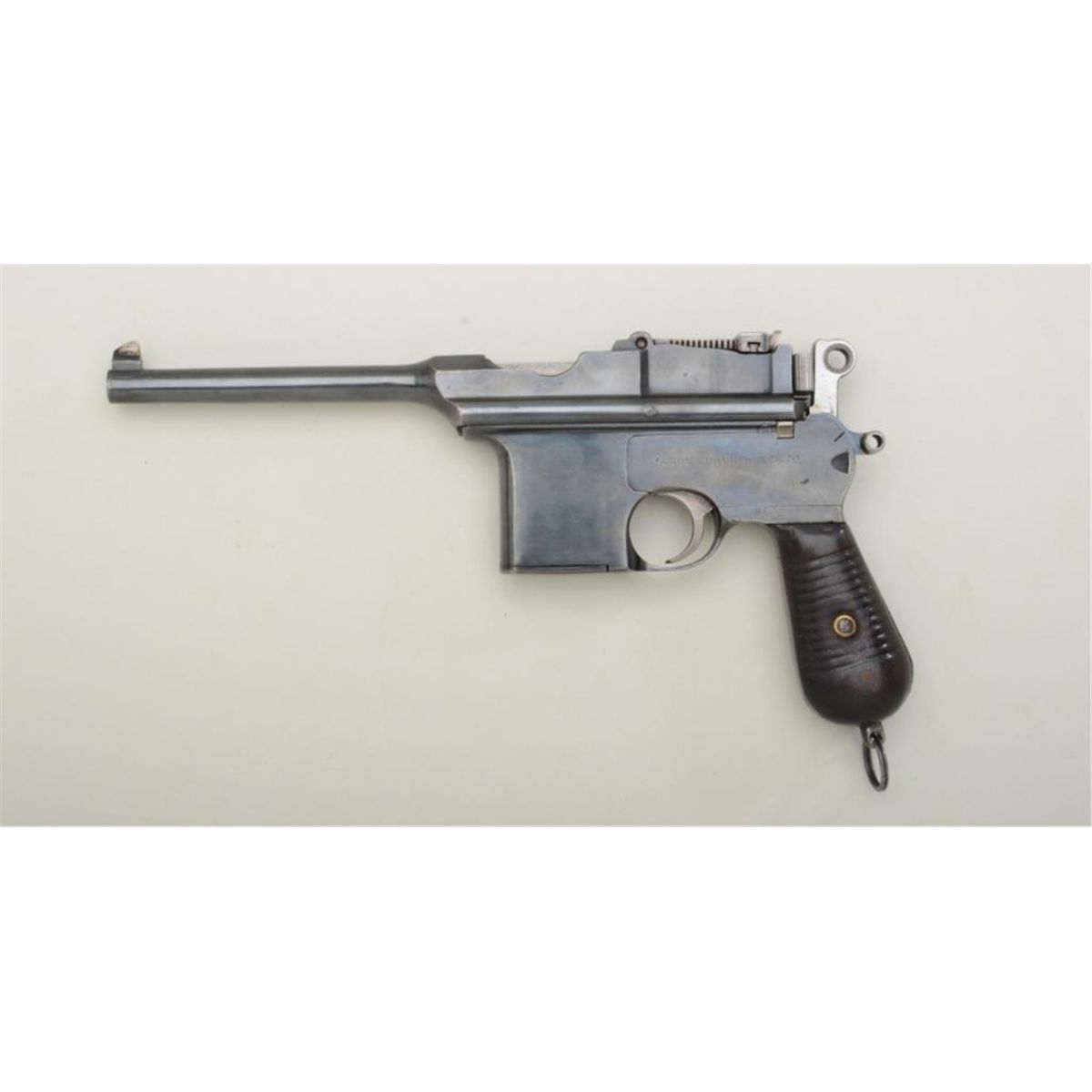 Astra Model 900 semi-auto pistol, 7.65mm cal., 5-1/2” barrel, blue ...