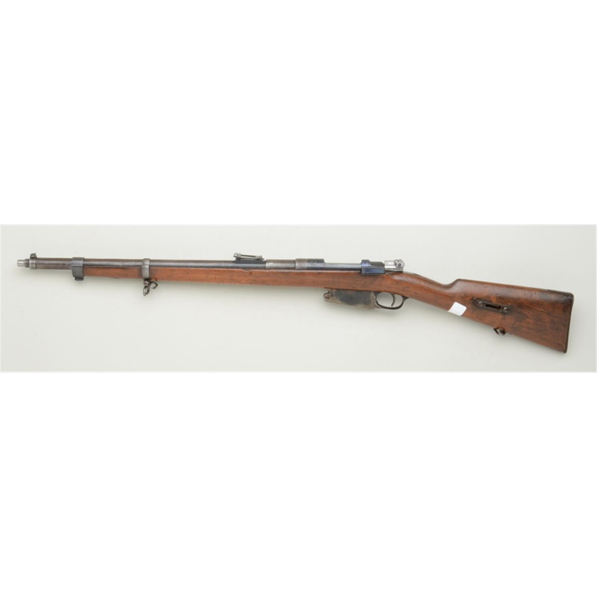FN Mauser bolt-action short rifle, Belgian-marked on breech, 7.65mm cal ...