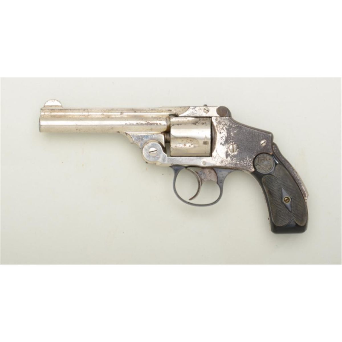 Smith & Wesson New Departure concealed hammer top break revolver, .38 ...